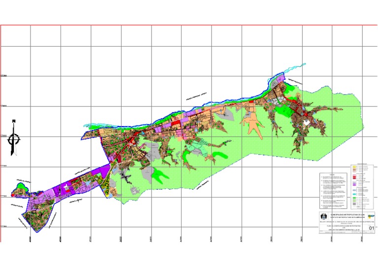 Plano de Zonificacion Ate-Model | PDF