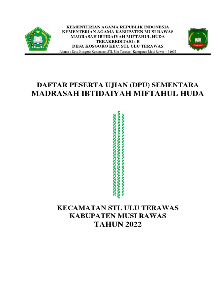 Sampul DPU 2021-2022 | PDF