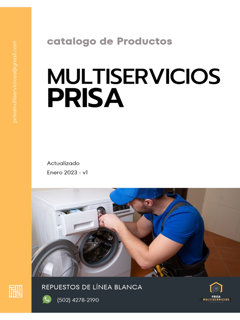 Catalogo Multiservicios Prisa - V1 | PDF