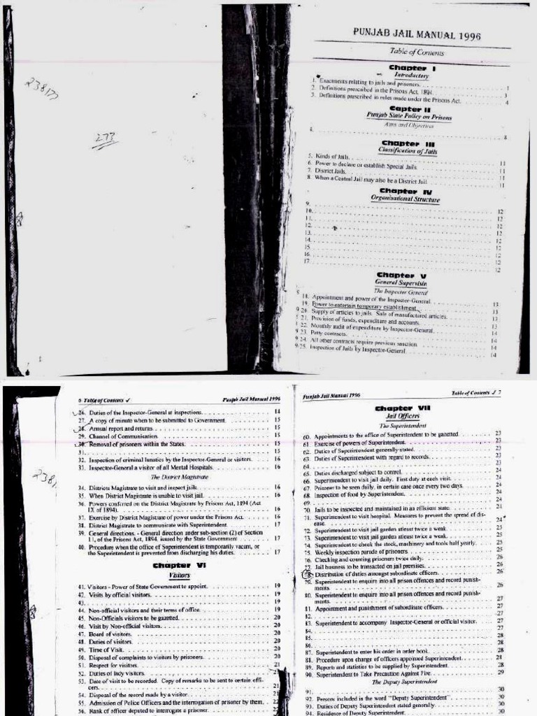 1529317899punjab Jail Manual 1996 | PDF
