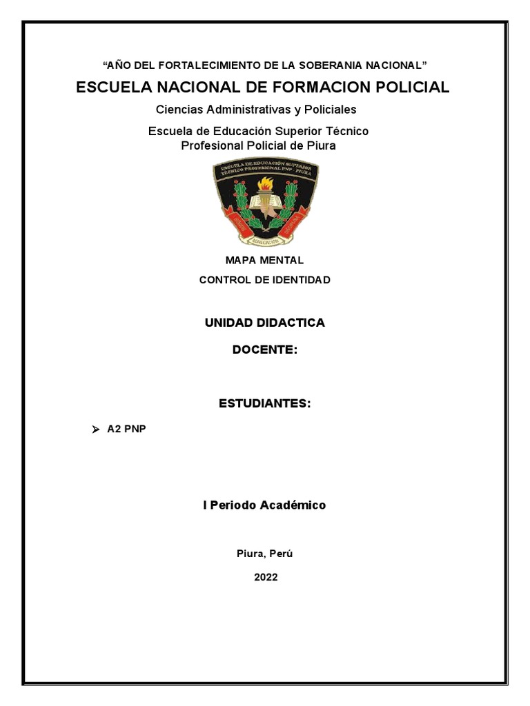 Mapa Control de Identidad | Descargar gratis PDF | Policía | Crímenes