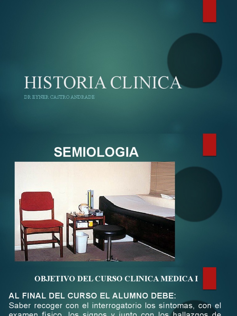 1.historia Clinica | PDF | Diagnostico medico | Examen físico