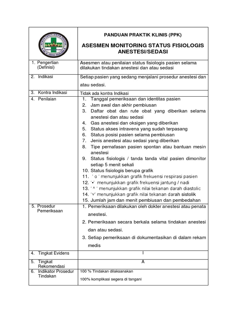 PANDUAN PRAKTIK KLINIS Monitoring | PDF PANDUAN PRAKTIK KLINIS Monitoring | PDF