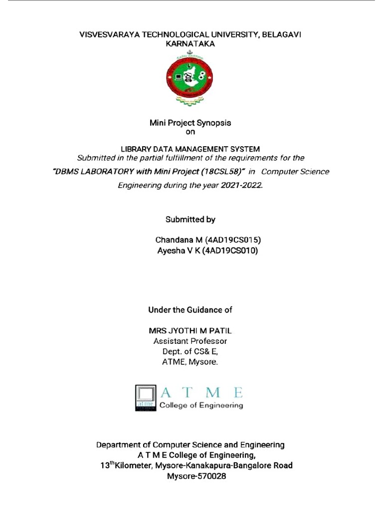 Chandana M (4ad19cs015) | PDF