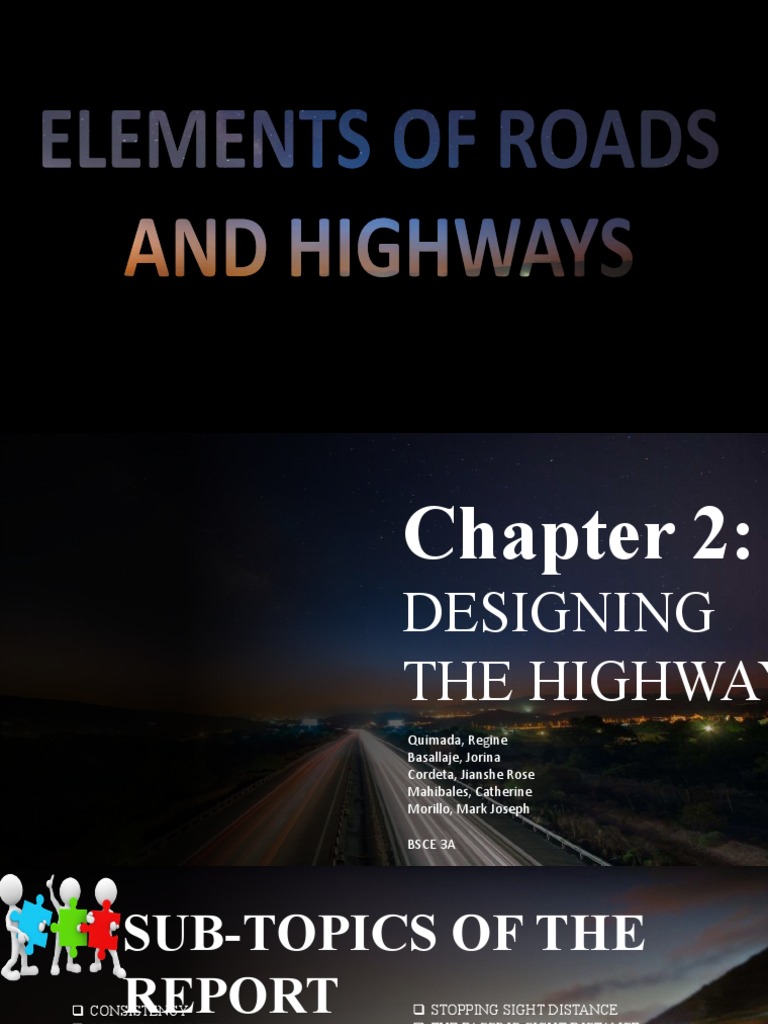 Designing The Highway | PDF | Traffic | Lane