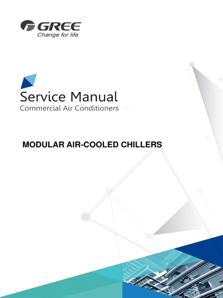 #1service Manual - Modular Air-Cooled Screw Chillers | PDF | Physical ...