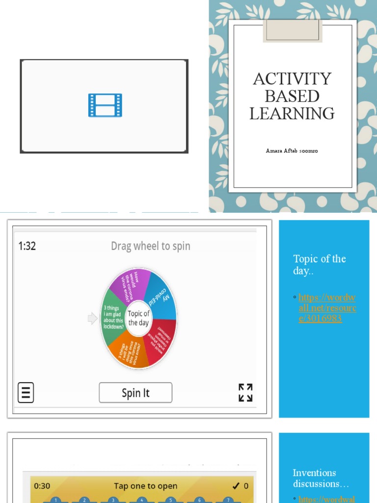 Activity Based Learning | PDF