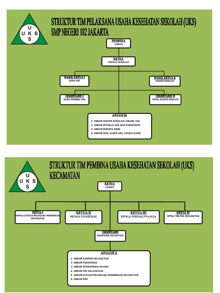 Bagan Struktur Uks | PDF