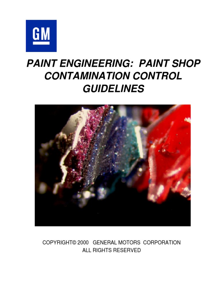 Paint Shop Contamination Control Guidelines | PDF | Engineering ...