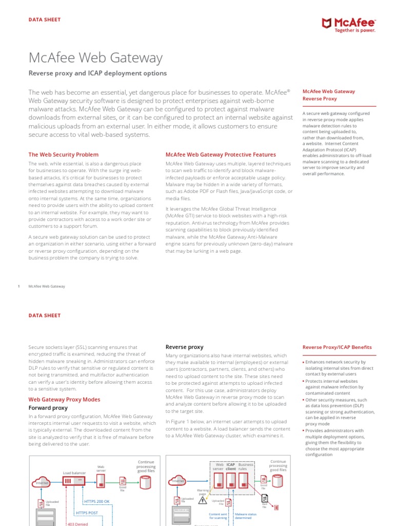 Ds Web Gateway Reverse Proxy | PDF | Proxy Server | World Wide Web