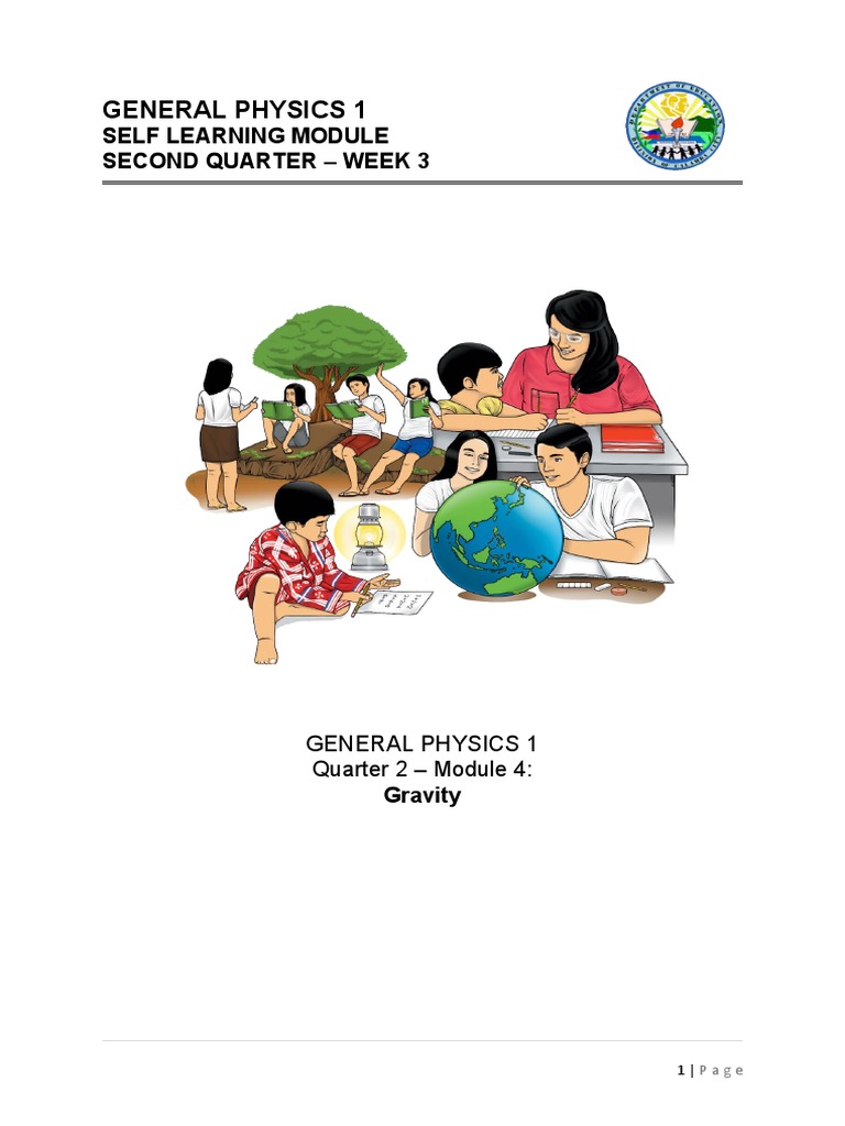 12 - Physics1 - Q2-Mod12-Law of Universal Gravity | PDF | Orbit | Gravity