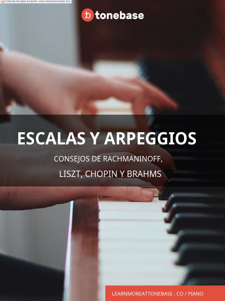 Escalas y Arpegios | PDF | Piano | Escala (música)