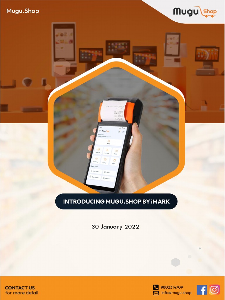 MuguShop Proposal | PDF | Point Of Sale | Computing