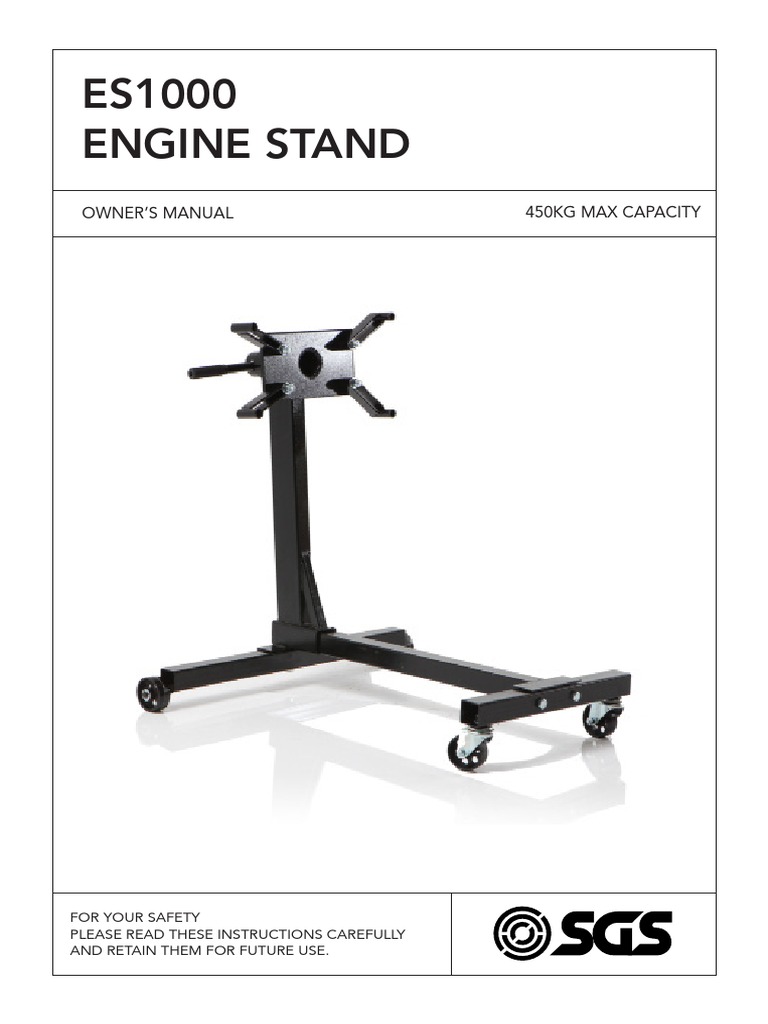 ES1000 Manual | PDF | Screw | Manufactured Goods