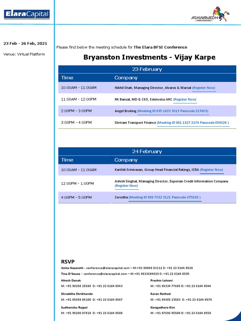 Bryanston Inve Vijay Karpe 22090934 | PDF
