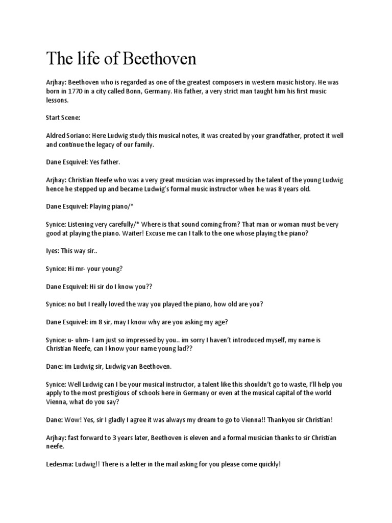 The Life of Beethoven | Download Free PDF | Ludwig Van Beethoven