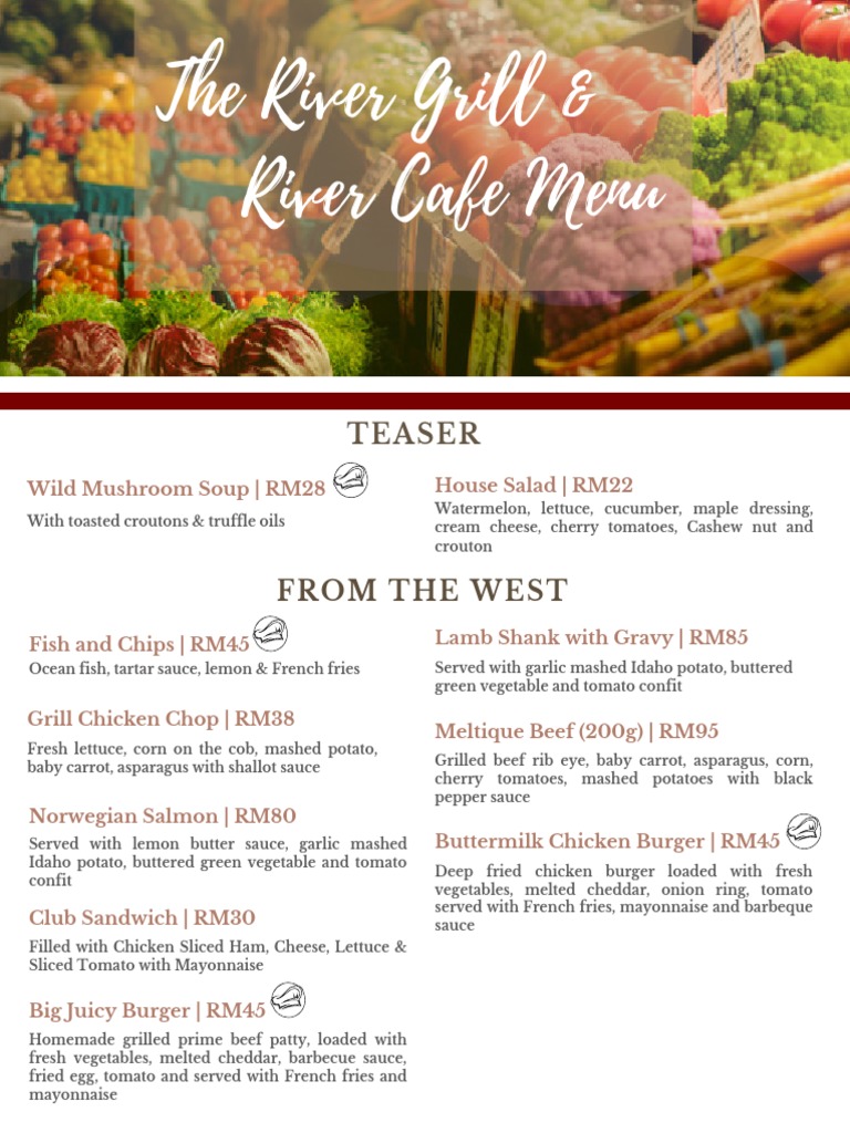 CDR Restaurant Menu As of 25 Nov 2022 | PDF | Martini (Cocktail ...