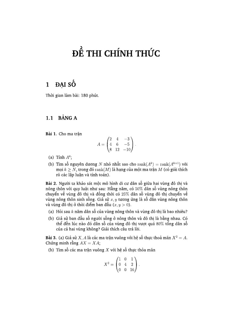 Đề Dstt Olp 2018 | PDF