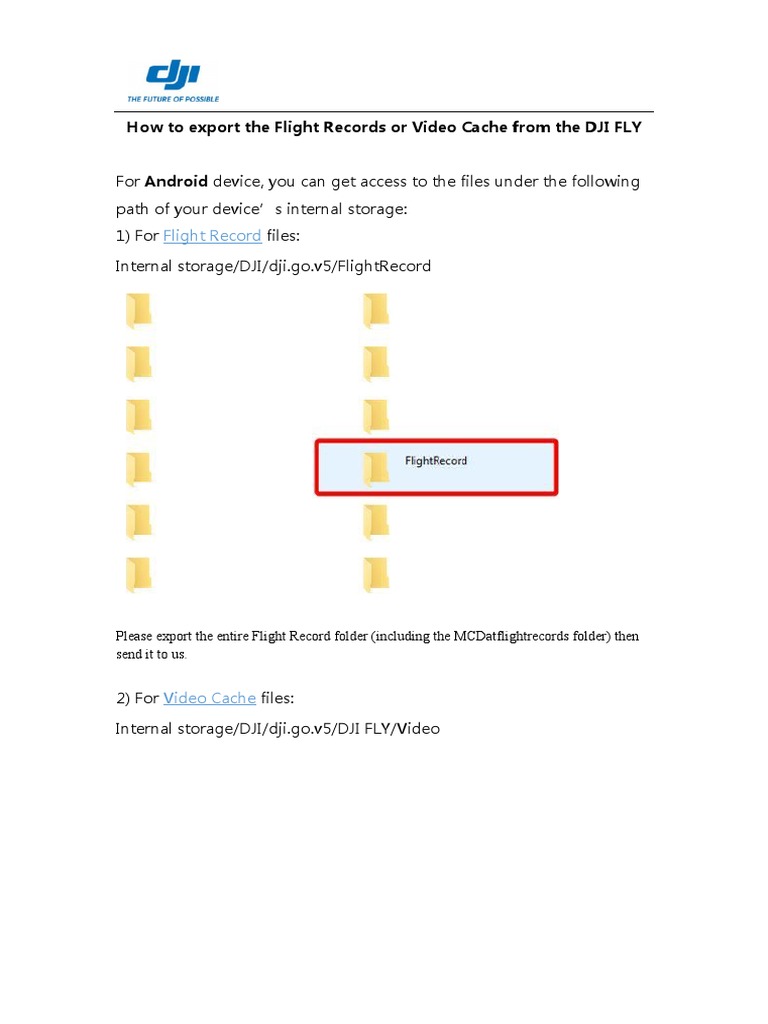 DJI File Export Guide for Users | PDF | Business | Computers