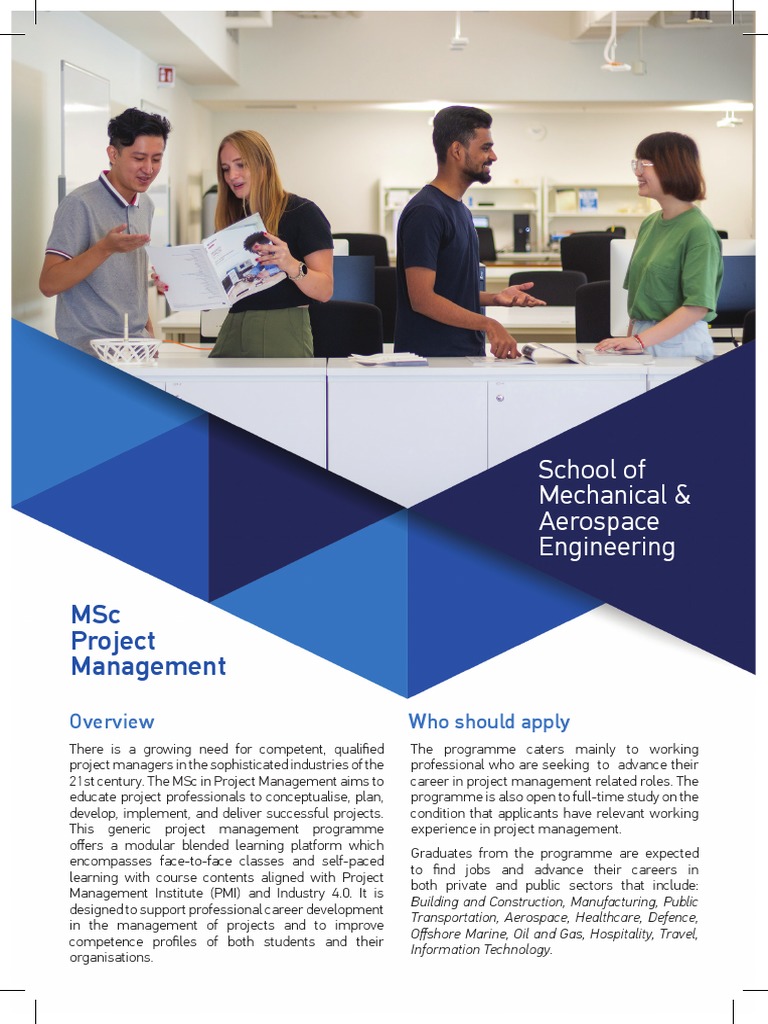 MSC Projectmanagement 2022 | PDF | Project Management | Master Of Science
