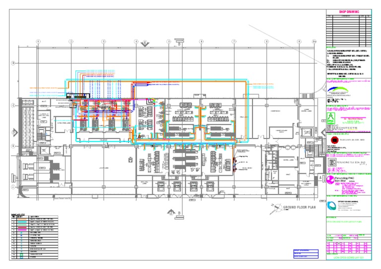 CPOS Shop Drawing Ground Floor | PDF