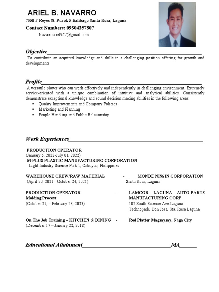 Original Resume (1) Ayee | PDF