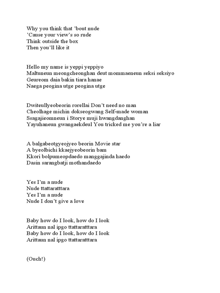 New Jeans Omg Romanized Lyrics | PDF