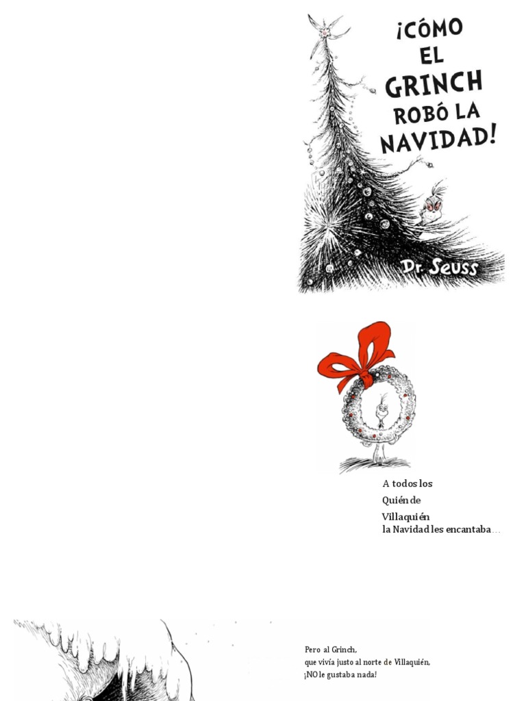 El Grinch y la Navidad en Villaquién | PDF | Navidad | Dr. Seuss