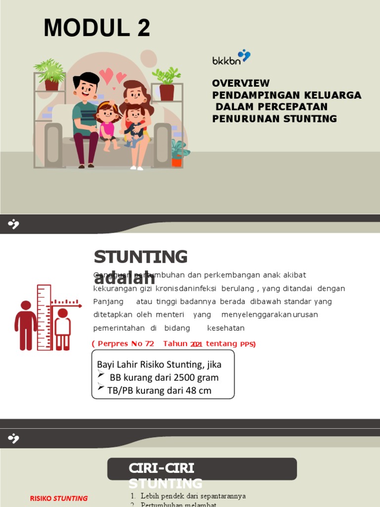 Modul Pendampingan Stunting | PDF | Kesehatan Holistik