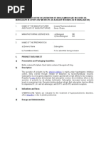 Unibrol Tablets 250mg-Aminosidine As Sulphate-SmPC | PDF | Drugs ...