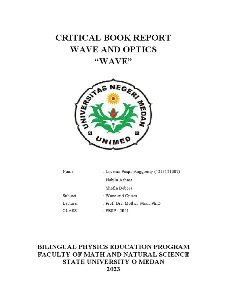 CBR Wave and Optics Group 6-1 | PDF | Waves | Reflection (Physics)