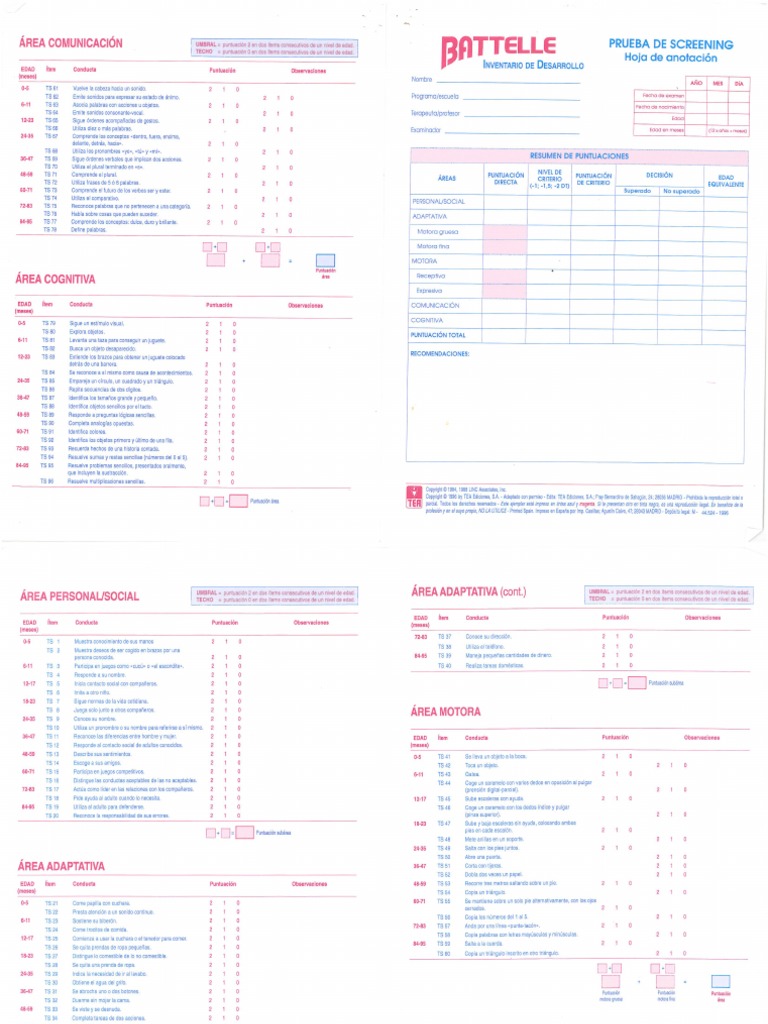 Battelle Hoja de Anotacion | PDF