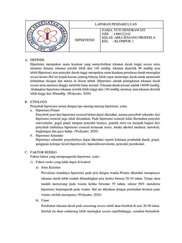 Tugas Askep Gerontik Tuti H | PDF | Pengembangan Diri | Kesehatan Holistik