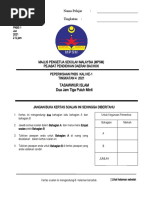 Contoh Set Latihan PSRA 2025 | PDF