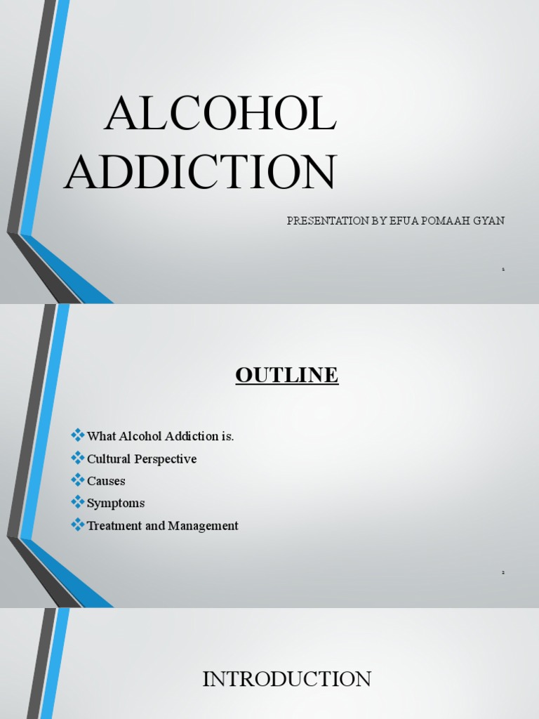 Alcohol Addiction | PDF | Alcoholism | Substance Dependence