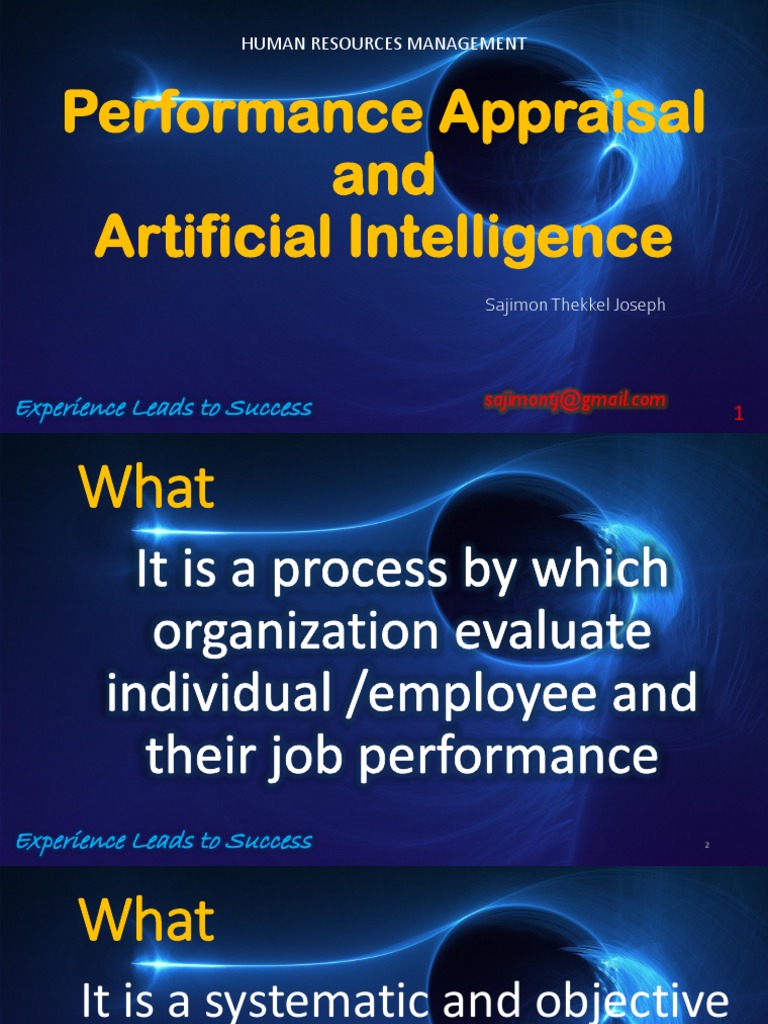 Performance Appraisal and Artificial Intelligence | PDF | Performance Appraisal | Performance ...