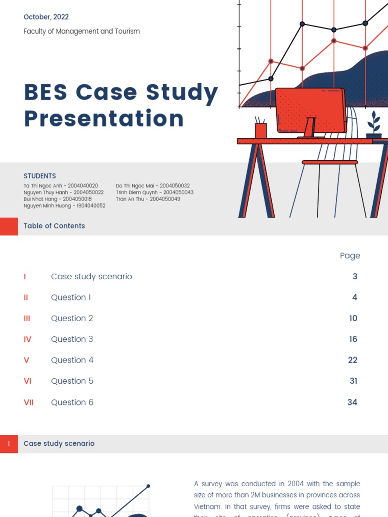 BES Case Study Presentation-Tut-2-Group 3-Ms Phuong | PDF | Statistical ...