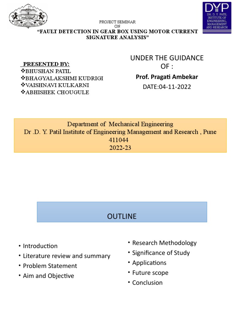 Fault Detection | PDF | Electric Motor | Gear