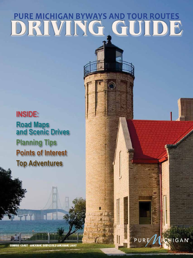 Pure Michigan Byways Driving Guide | PDF | Michigan | Trail