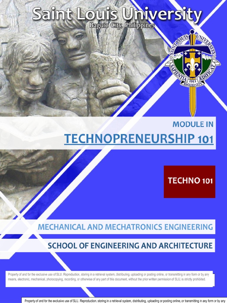 Technopreneurship Course for Engineers | PDF | Distance Education ...