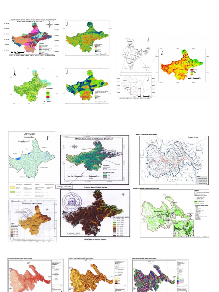 Map Data For Shimla | PDF