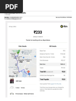 Uber Bill | PDF | Invoice | Payments