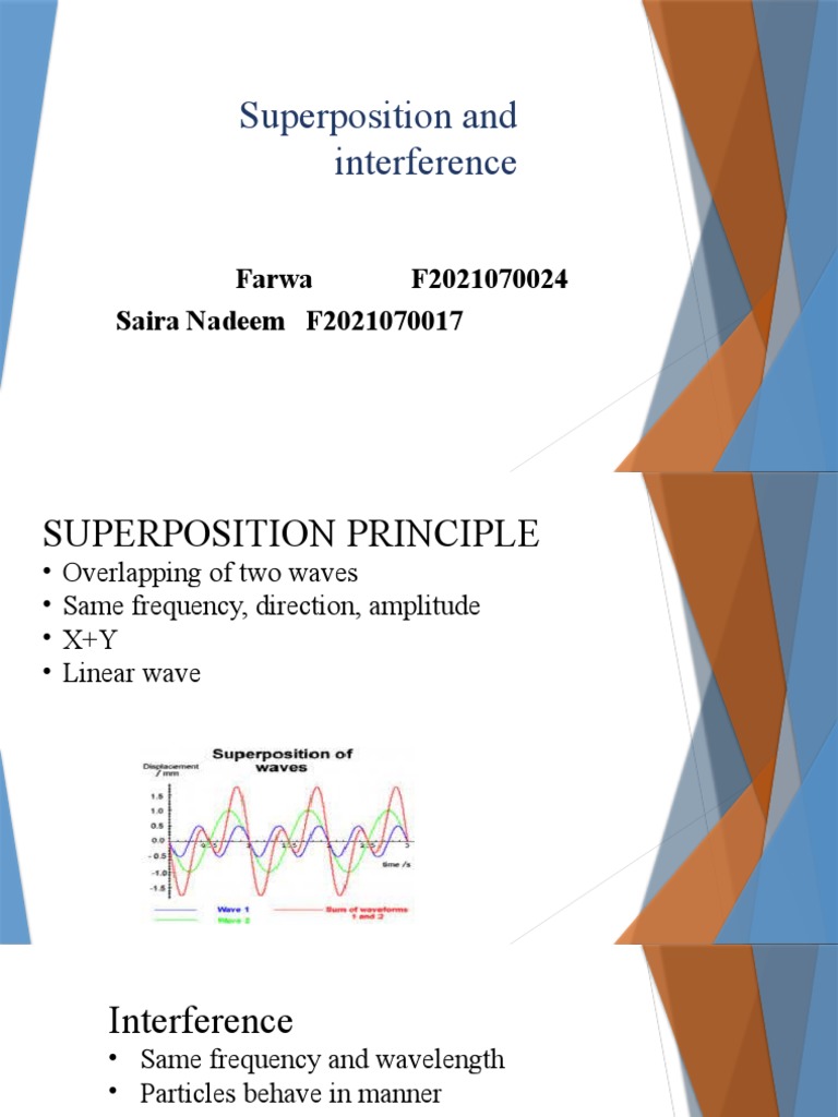 Superposition and Interference | PDF | Resonance | Waves