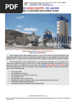 Batching Plant Calculation | PDF | Horsepower | Watt