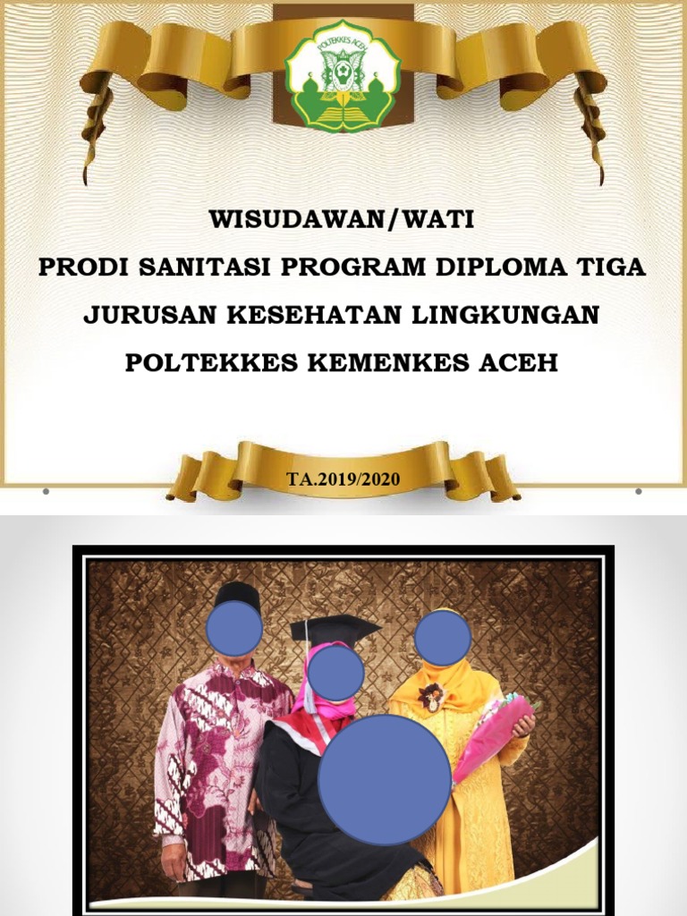 Contoh Slide Wisudawan | PDF