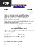 CBSE Class 9 Math Sample Paper Set 2 | PDF