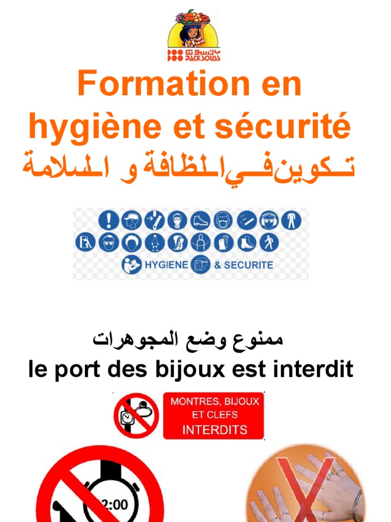 Formation Hygiène Et Sécurité Packsouss | PDF