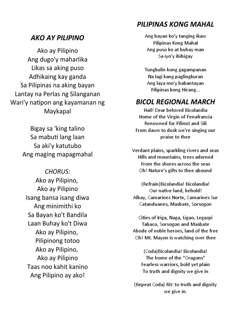 Community Songs | PDF