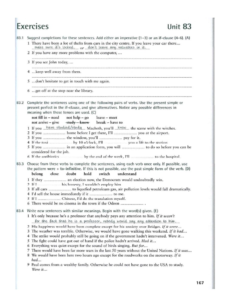 Conditionals ADv | PDF