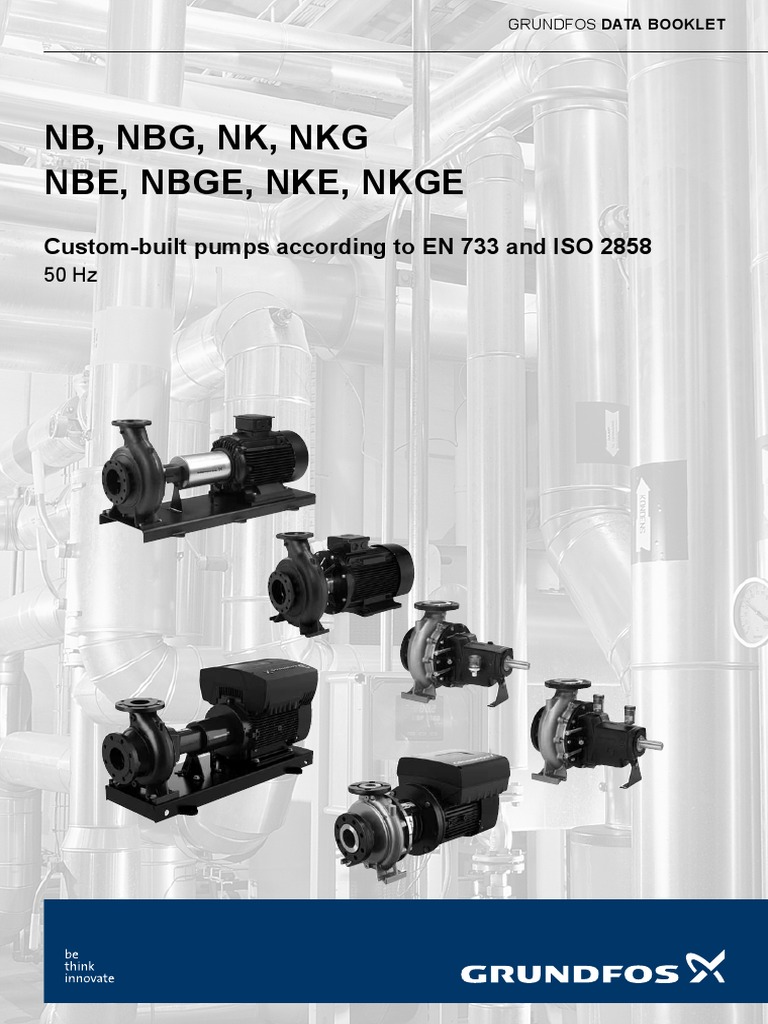 Grundfos - NB, NK E | PDF | Pump | Power Supply